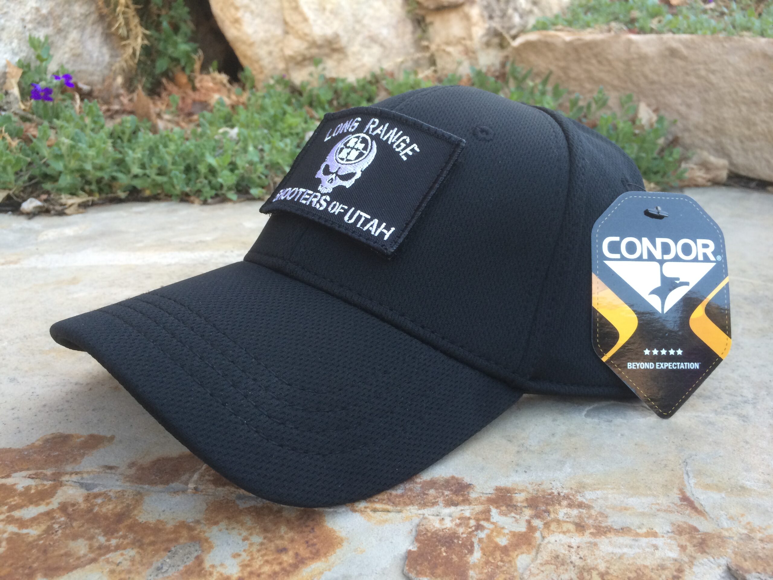*New* Condor Flex Fit Hat w/ LRSU Velcro Rifle Patch - Long Range ...