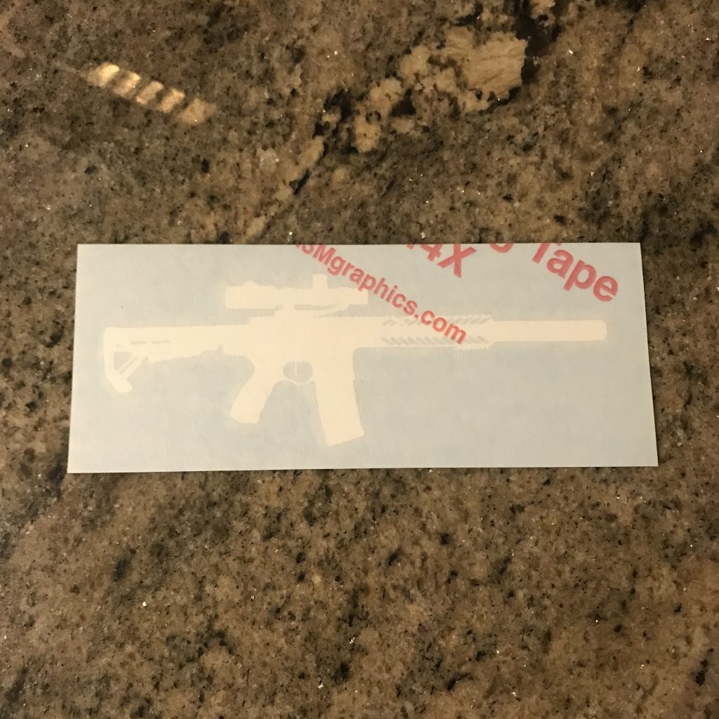 Rifle Family Decals - SBR, SPR & Precision Rifles - Long Range Shooters ...