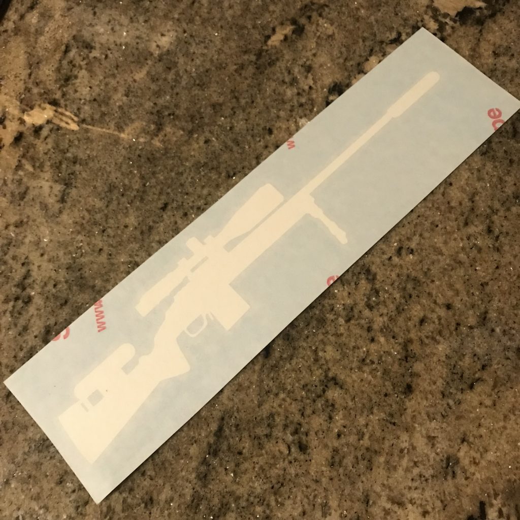 Rifle Family Decals - SBR, SPR & Precision Rifles - Long Range Shooters ...