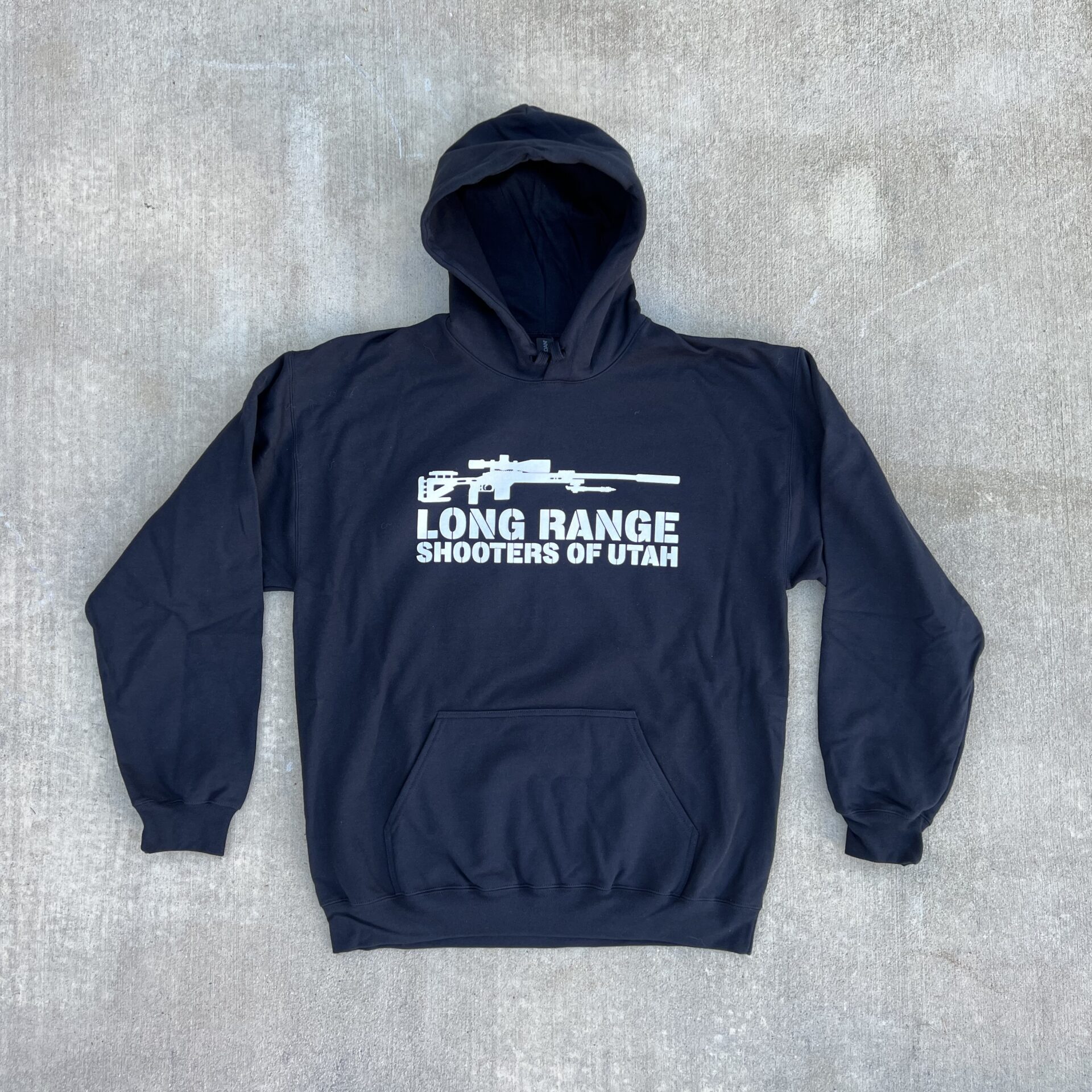 LRSU Rifle Logo Hoodies - Long Range Shooters Of Utah